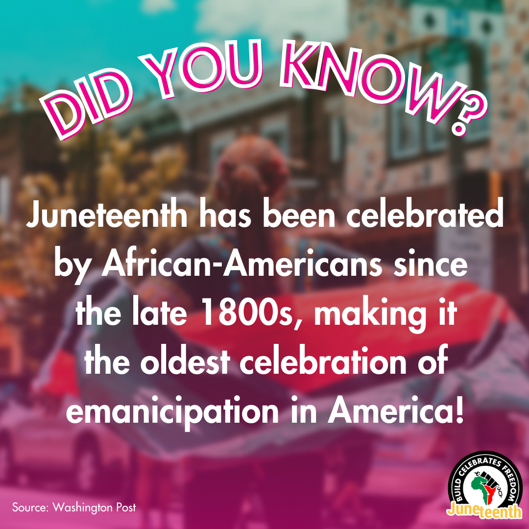 #Juneteenth: BUILD Celebrates Freedom!